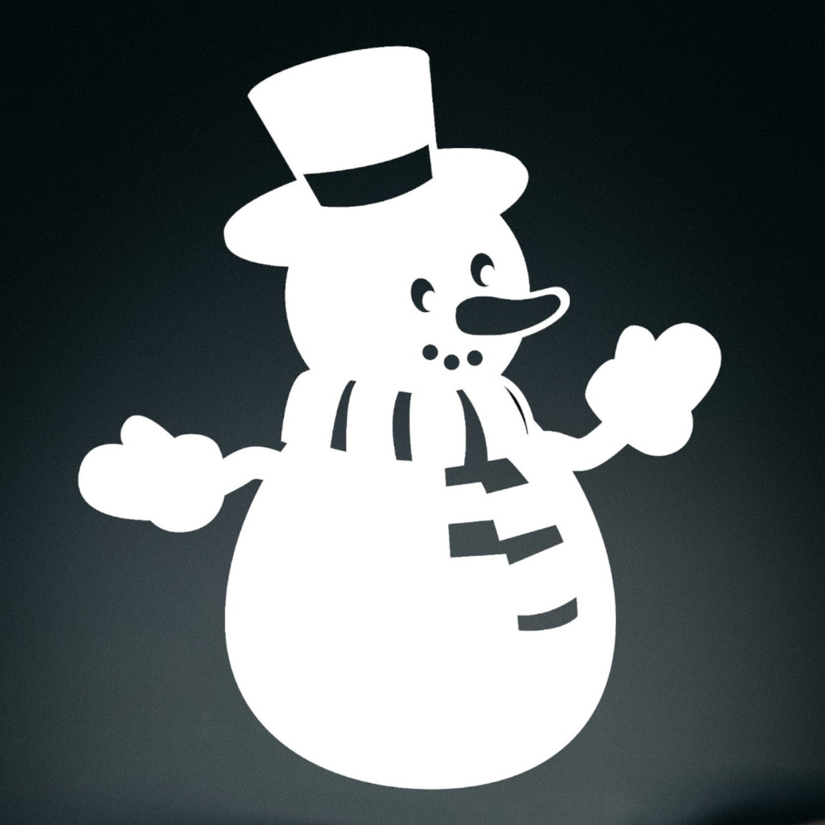 Snowman Metal Sign – Tinkerin Metal Art